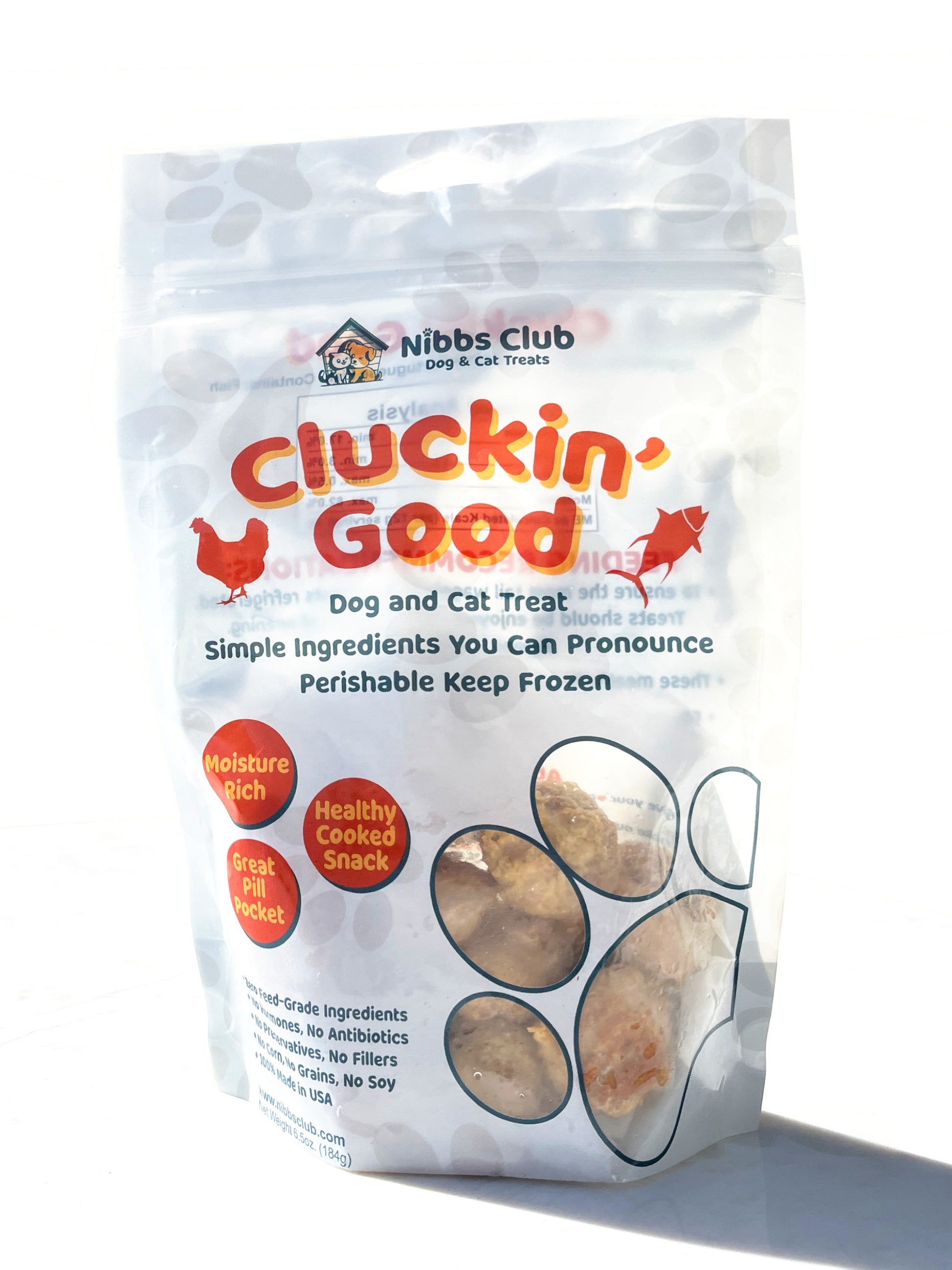 Cluckin' Good Chicken Balls Cat and Dog Treats – Nibbs Club